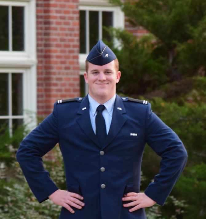 Nick Joss recieves Air Force ROTC scholarship